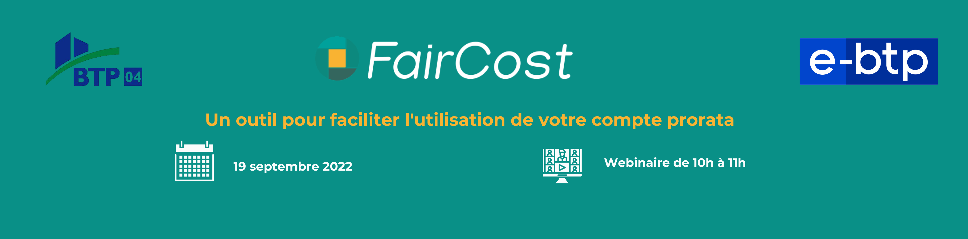 Webinaire - Facilitez-vous l'utilisation de votre compte prorata